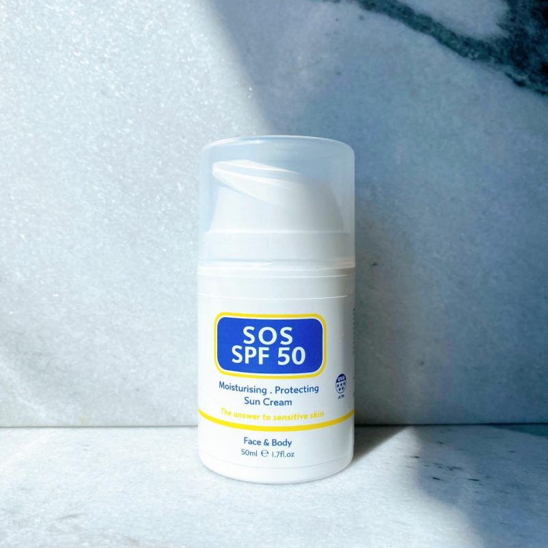 SOS SPF50 Sun Cream Review - Skint Skincare