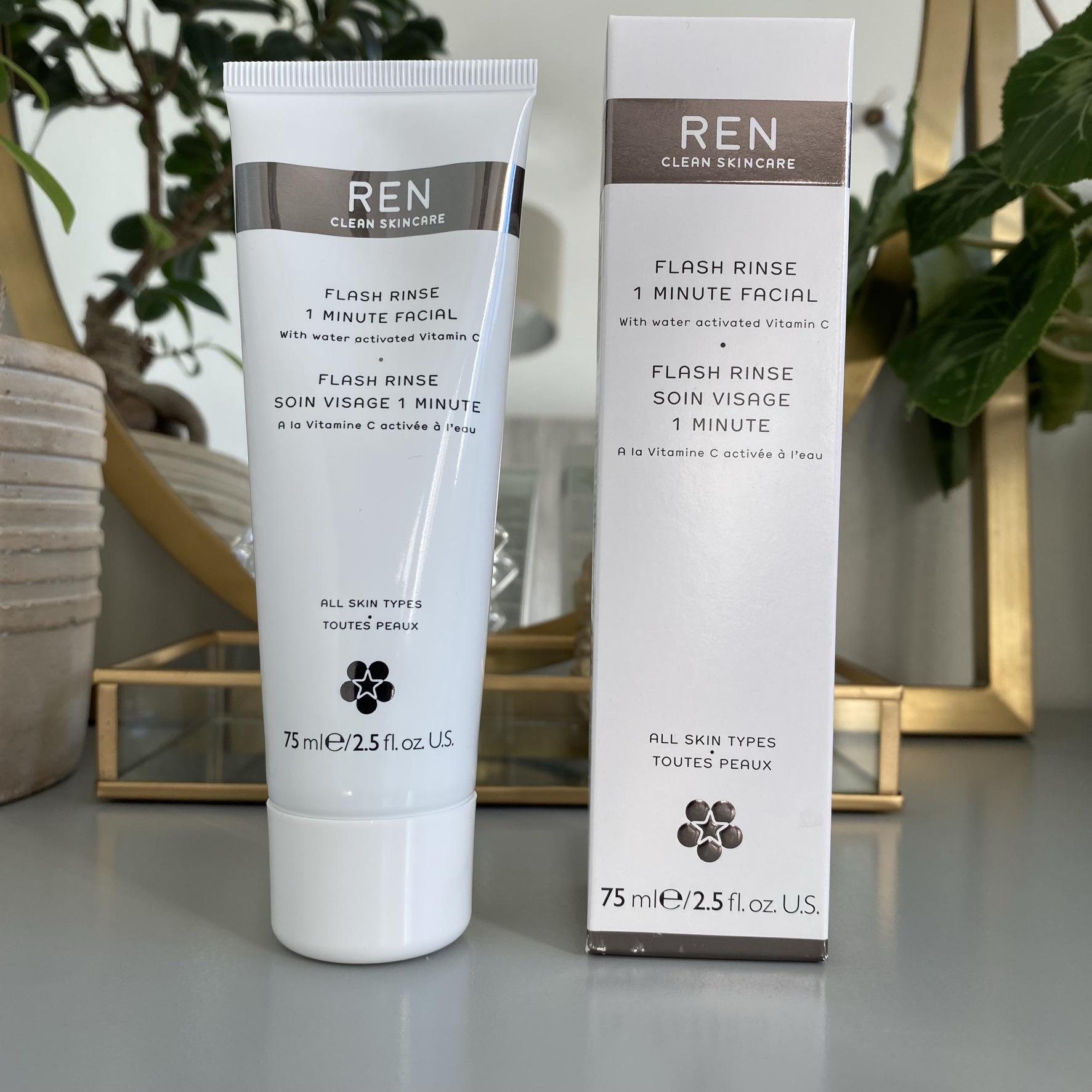 REN Flash Rinse 1 Minute Facial Review - Skint Skincare