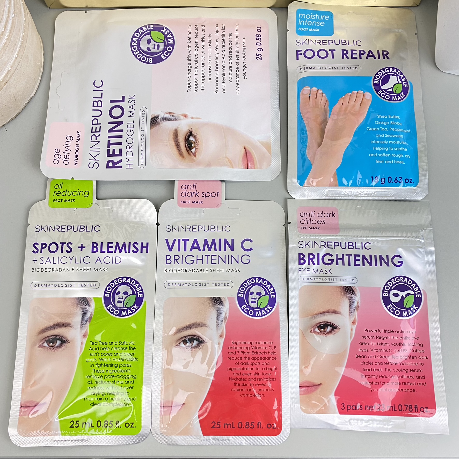 Skin Republic Sheet Masks - Skint Skincare