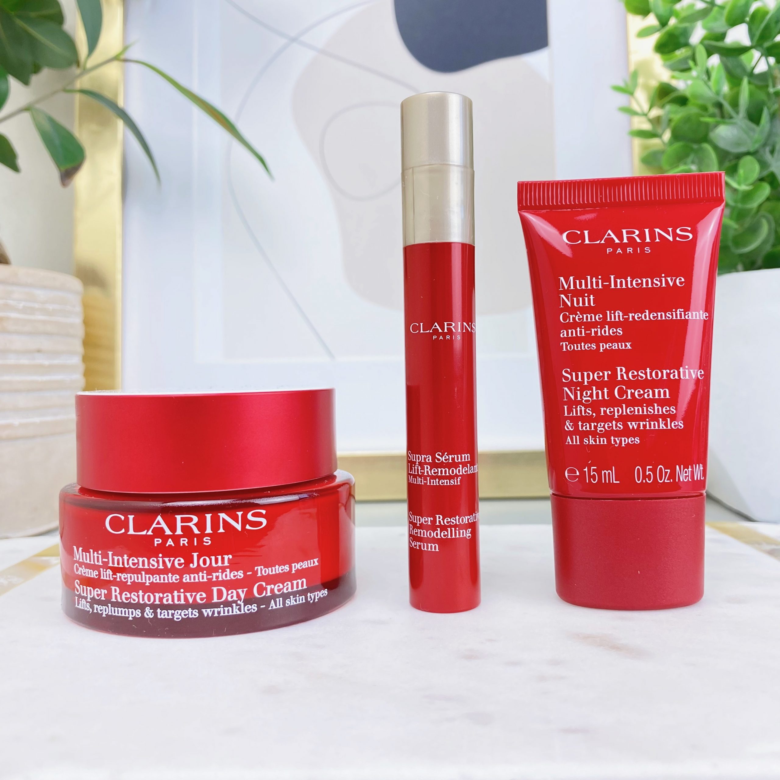Clarins Super Restorative Range - Skint Skincare
