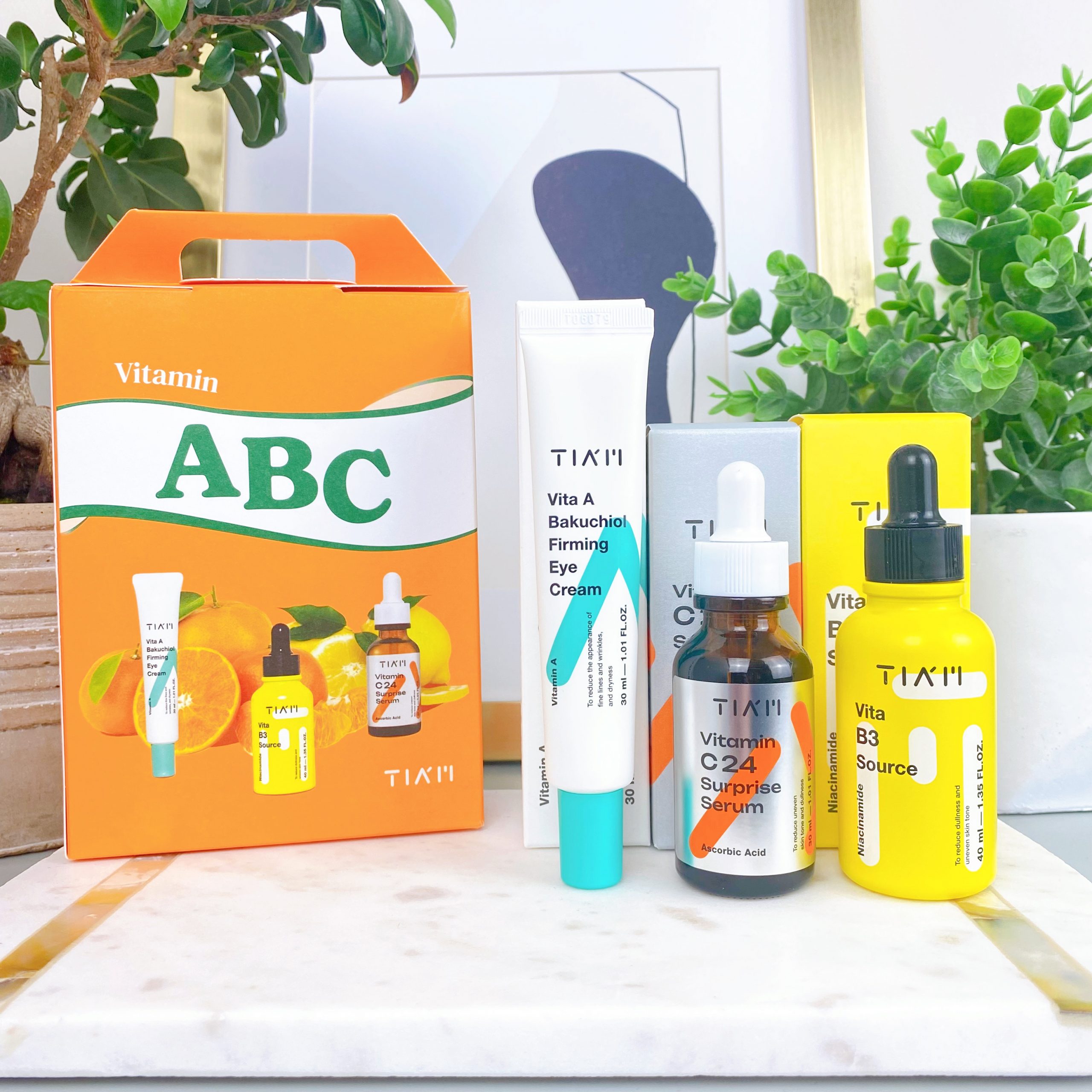 Tiam Vitamin ABC Boxset Review - Skint Skincare