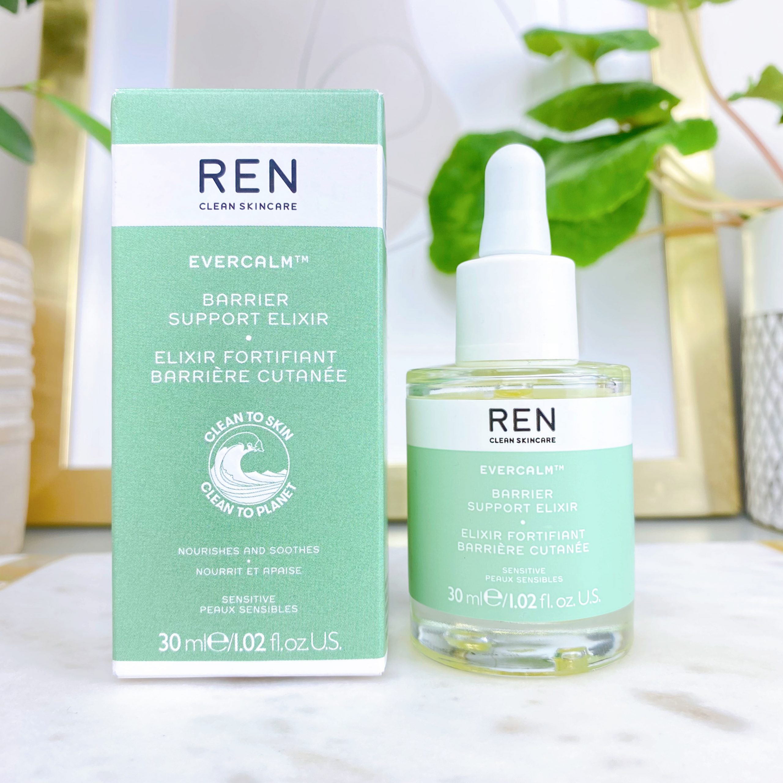 REN Evercalm Barrier Support Elixir Face Oil Review - Skint Skincare