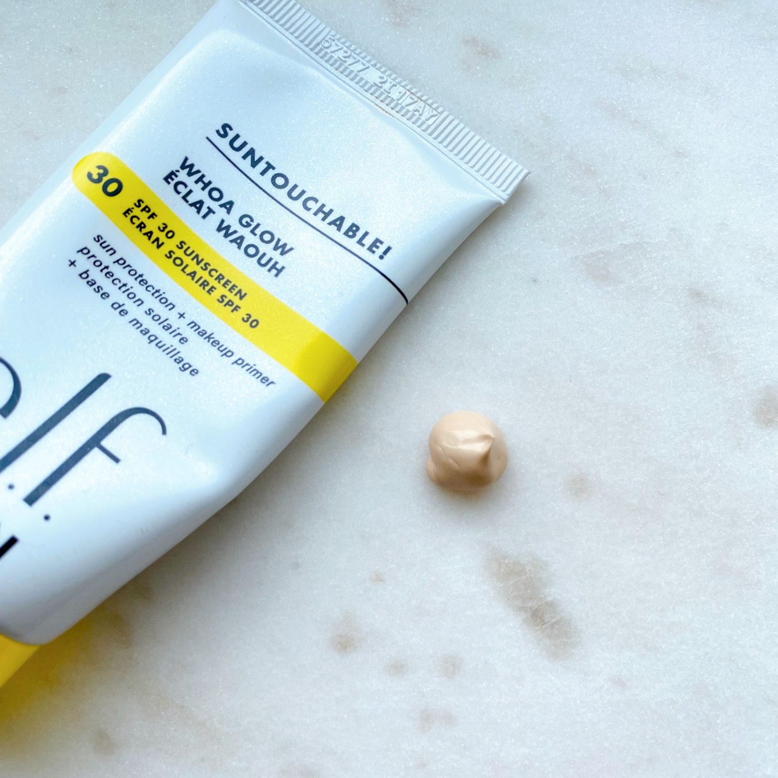 Elf Skin Suntouchable Whoa Glow SPF30 Sunscreen Review - Skint Skincare