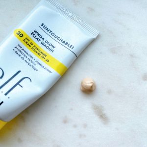 Elf Skin Suntouchable Whoa Glow SPF30 Sunscreen Review - Skint Skincare