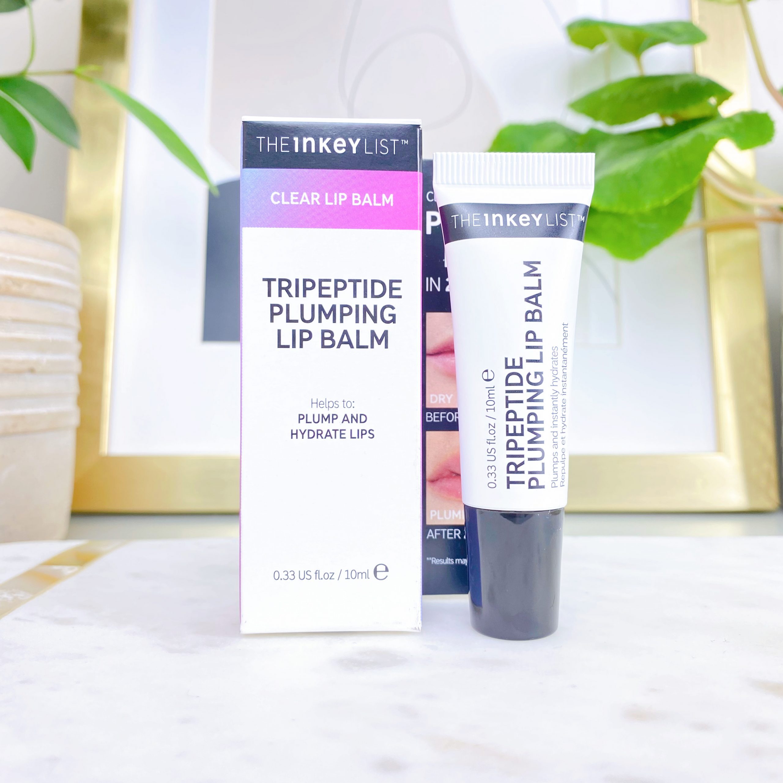 The Inkey List Tripeptide Plumping Lip Balm Review - Skint Skincare