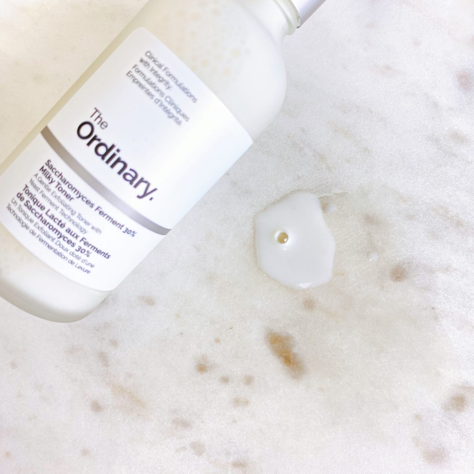 The Ordinary Saccharomyces Ferment 30% Milky Toner Review - Skint Skincare