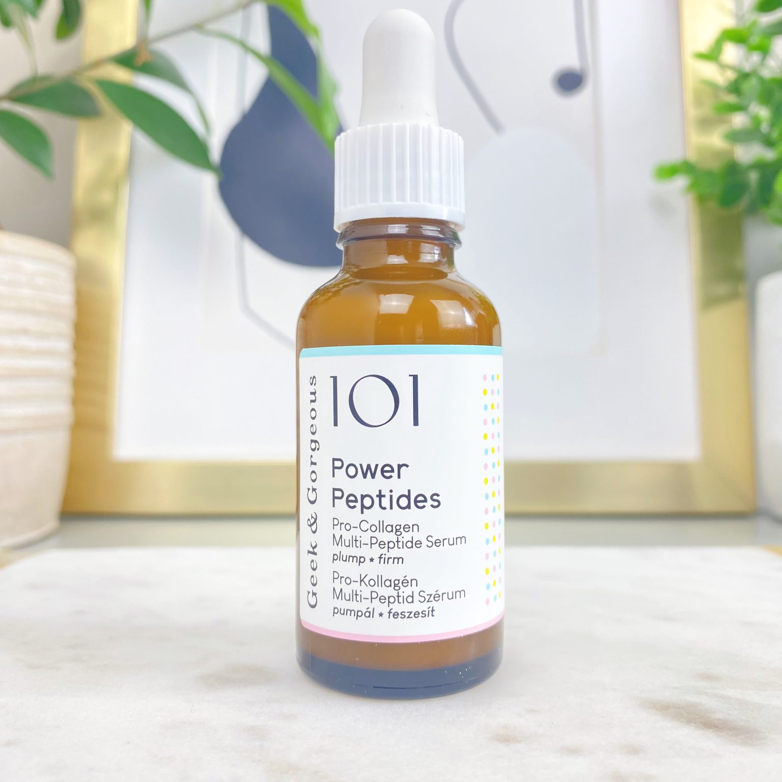 Geek & Gorgeous Power Peptides Review - Skint Skincare