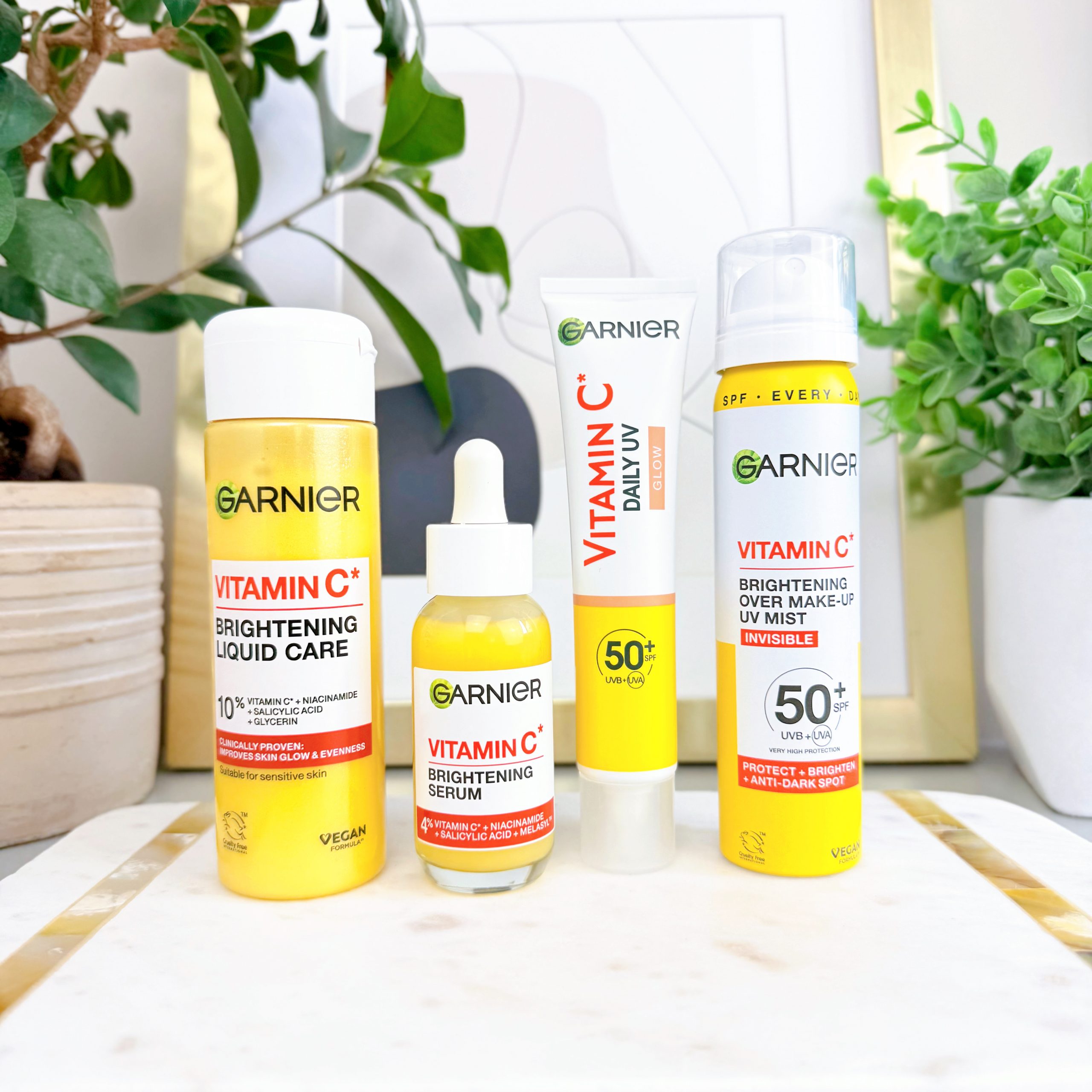 Garnier Vitamin C Range Review - Skint Skincare