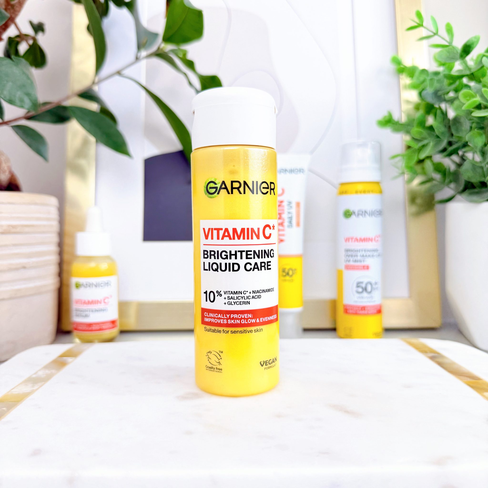 Garnier Vitamin C Range Review - Skint Skincare