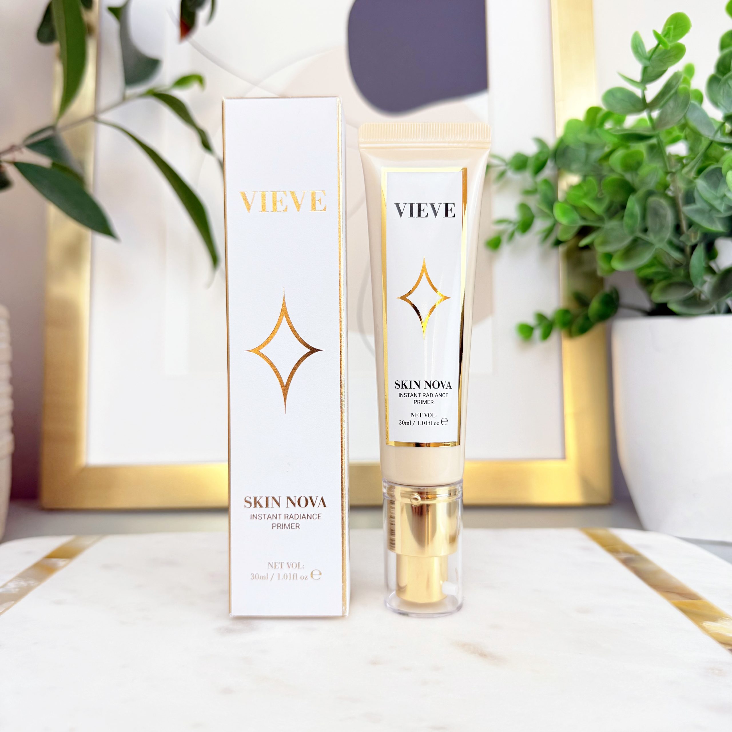 Vieve Skin Nova Instant Radiance Primer Review - Skint Skincare